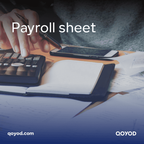 Payroll sheet - Qoyod